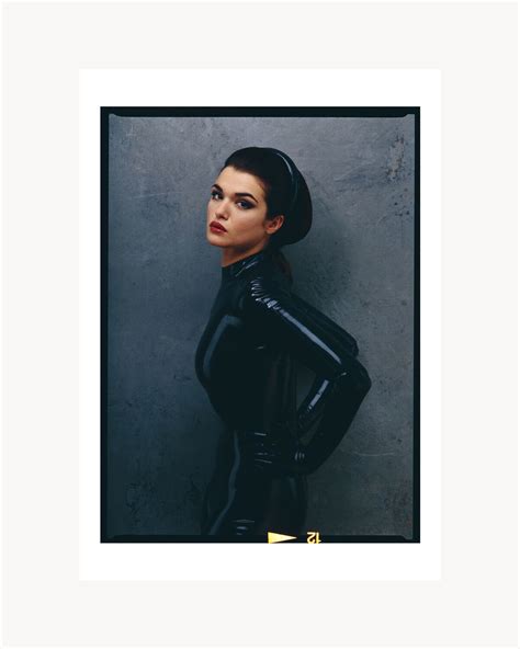 Rachel Weisz In Black Saint Laurent Ysl En Us