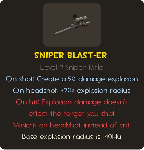 Here Is My Stupid Explosive Sniper Rifle Idea And A Jumper Version Of