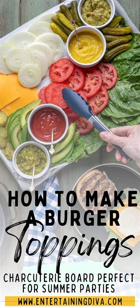 Learn How To Make An Epic Burger Board With All Of Your Favorite