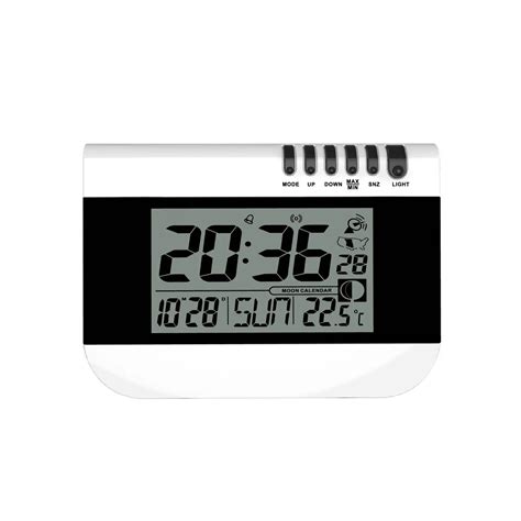Dcf Radio Controlled Clock With Alarm For Promotion Buy Dcf Clockdcf
