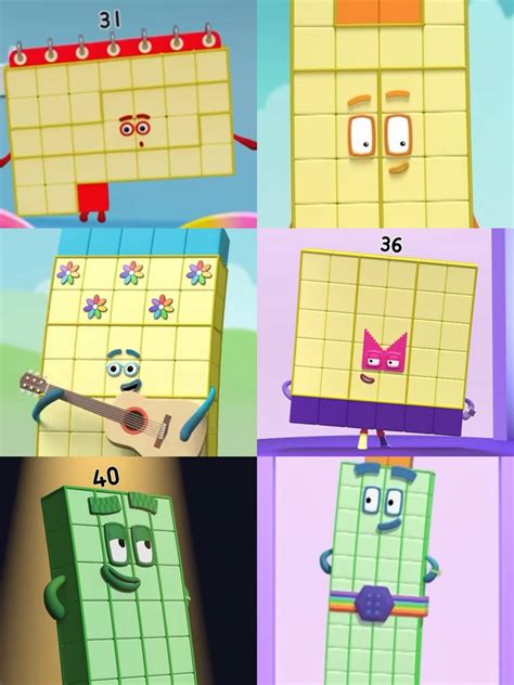 Numberblocks 31 42 Collage By Joy12242011 On Deviantart
