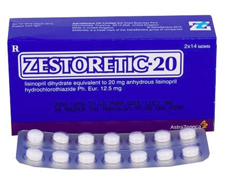 Zestoretic 20 Uses Buy Ici Pharmaceuticals Zestoretic Tablet 20mg