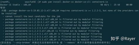 Yum安装docker教程 知乎