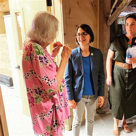 Great Visit From Congresswoman Becca Balint Today Capped By An Impressive Spread Courtesy Of