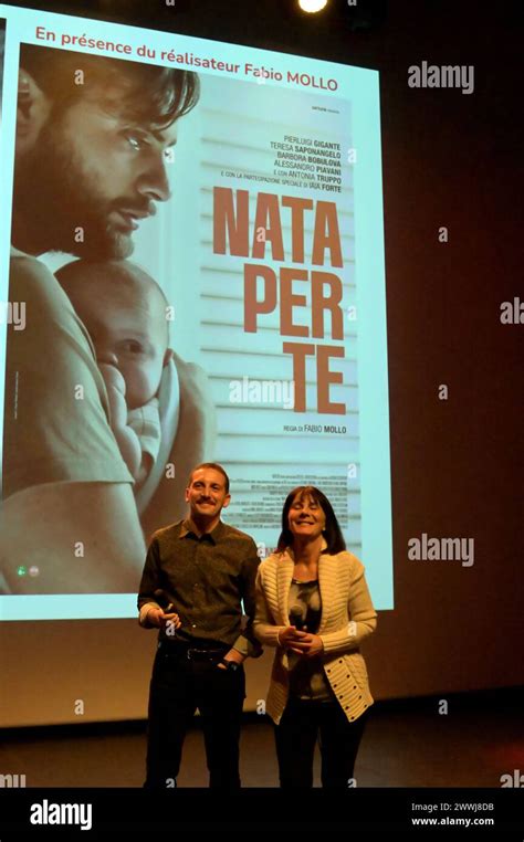 Fabio Mollo Attends The Screening Of His Movie Born For You Nata Per Te At The Espace