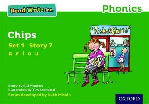 Read Write Inc Phonics 7 Chips Green Set 1 Stor Buy Online At Best