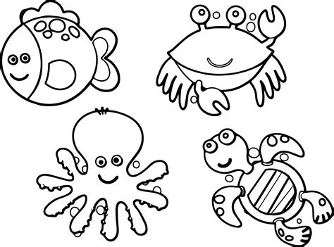 Under The Sea Coloring Pages At Free Printable Colorings Pages To Print And Color