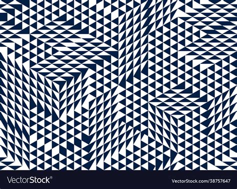 3d Cubes Seamless Pattern Background Rhombus Vector Image