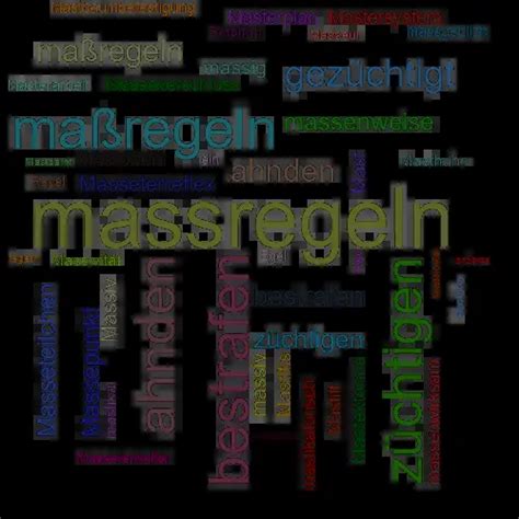 Massregeln Synonym Lexikothek • Ein Anderes Wort Für Massregeln
