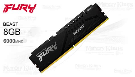 Memoria Ddr5 8gb 5200 Cl40 Fury Beast Rgb Black Memory Kings Lo Memoria Ddr5 8gb 5200 Cl40 Fury Beast Rgb Black Memory Kings Lo