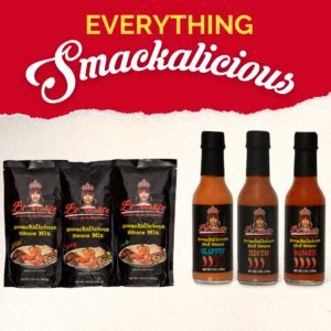 Shop | Purchase Smackalicious Hot Sauces & Sauce Mixes | Bloveslife.com