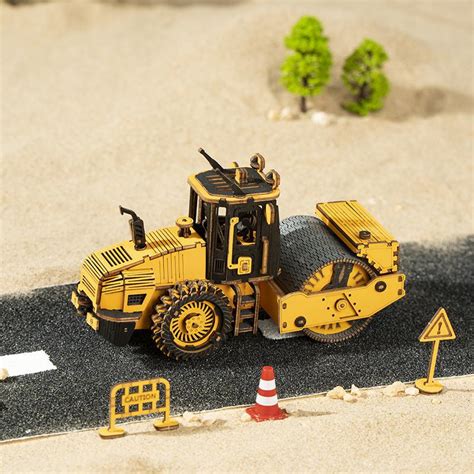 Road Roller Building Block Morefun