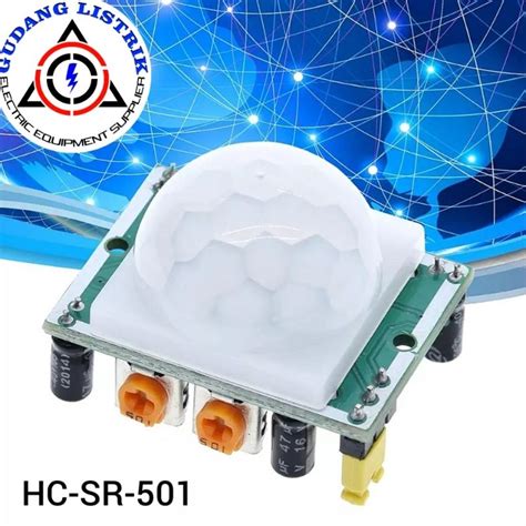 Jual HC SR501 PIR Motion Detector Module Sensor Gerak Arduino Shopee Indonesia