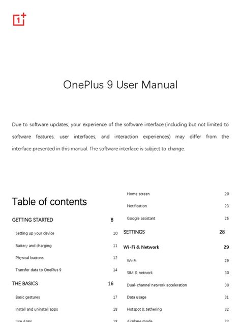 oneplus 9 user manual en pdf bluetooth i cloud