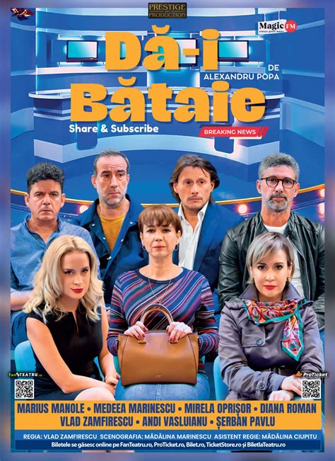 Cumpara Bilete La Da I Bataie Bucuresti Maraton Teatral Teatru