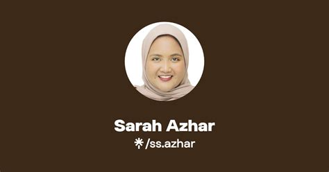 Sarah Azhar Instagram Linktree