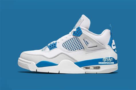 Air Jordan 4 Og Military Blue Retro In 2024 Nice Kicks