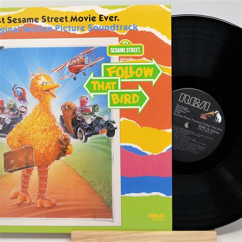 Sesame Street Follow That Bird Vinyl Record Ablum Lp Joes Albums