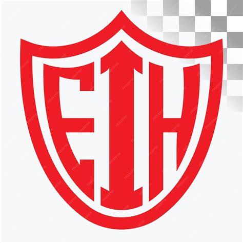 Premium Vector Eih Letter Logo Design