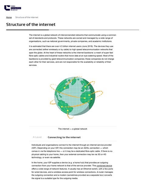 Structure Of The Internet Isaac Computer Science Download Free Pdf Computer Network