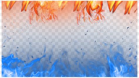 Flame Light Effect Border Red Bluethermal Energyshine Png White