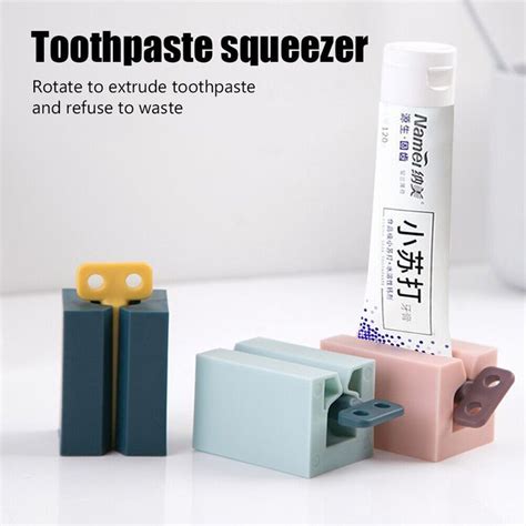 Bathroom Stand Rolling Squeezer Tooth Home Toothpaste Holder Easy Tube