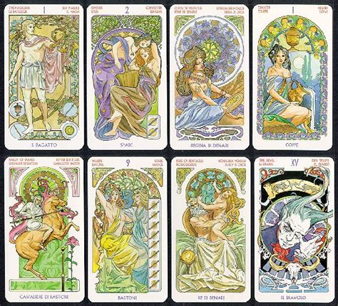 Tarot Art Nouveau — Таро «Арт Нуво» - Таро Маркет