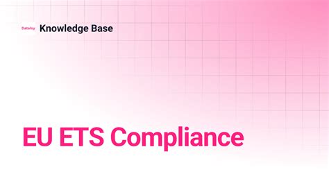 Eu Ets Compliance Knowledge Base