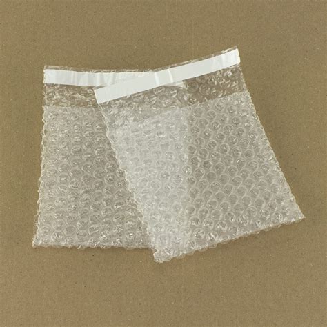 Bubble Out Bags With Lip And Tape Protective Packaging Ship Paq