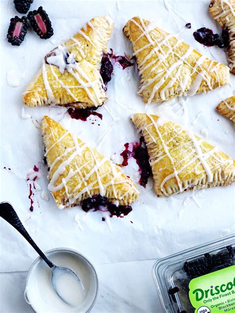 Easy Blackberry Puff Pastry Turnover Recipe Driscolls