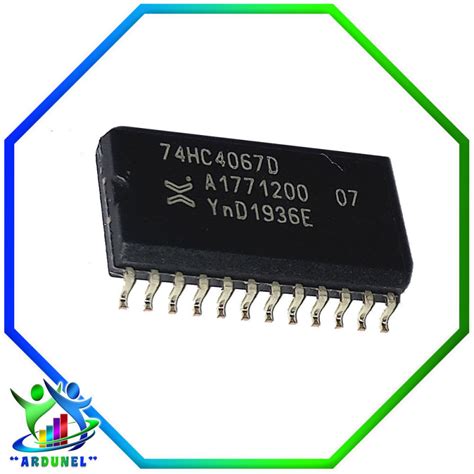Multiplexor 74hc4067d Smd Analogico 16ch