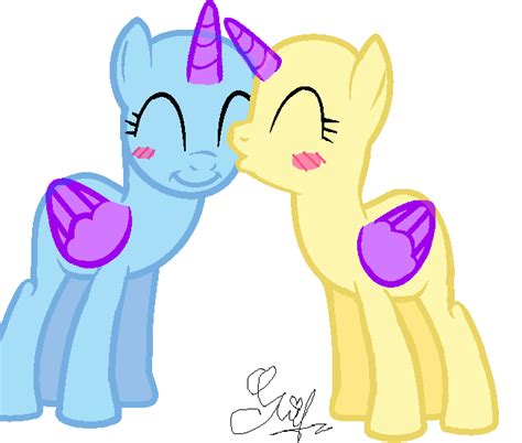 Mlp Base Kiss By Dashkatortik12222222 On Deviantart