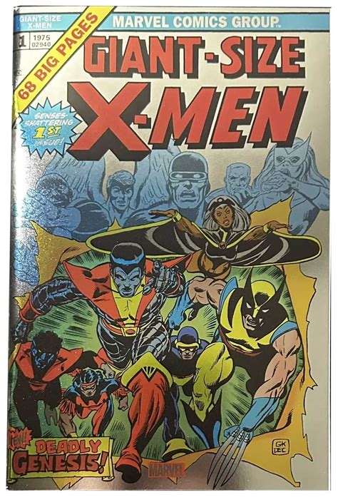 Giant Size X Men 1 Facsimile Nycc Foil Variant Comic Book Quest