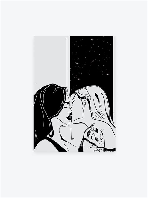 Lesbian And Sapphic Art Prints Courtney L Ellis Illustrations