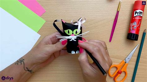 How To Make A Toilet Paper Roll Cat