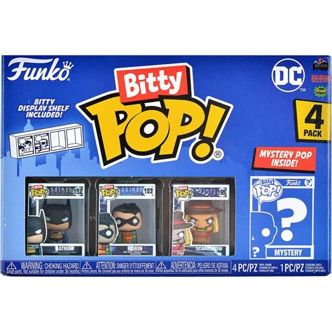 Набор фигурок Bitty Pop Dc Бэтмен Купить настольную игру в магазинах Мосигра