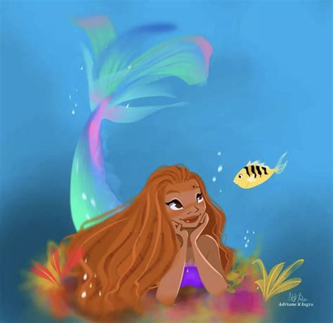 Pin By Terry Middleton On The Little Mermaid 2023 Disney Art Style