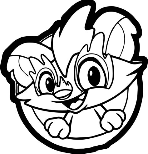 Tiny Monsters Coloring Page
