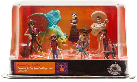 Disney Pixar Coco Coco Exclusive 9 Piece Pvc Figure Deluxe Play Set