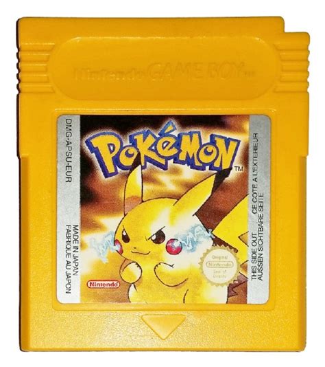 Buy Pokemon Yellow Version Special Pikachu Edition Game Boy Australia