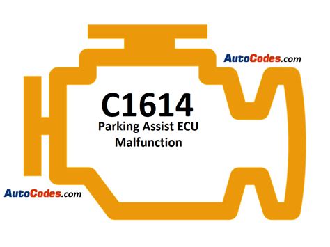 Code C1614 Toyota Parking Assist Ecu Malfunction