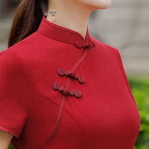 夏季新款复古改良版高考旗袍裙女中国风中长款婚宴礼服大摆连衣裙虎窝淘