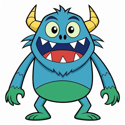 Clip Art Monster Vectors And Illustrations For Free Download