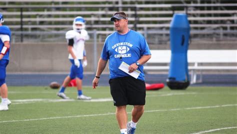 Covington Catholic Head Football Coach Dave Wirth In August