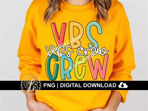 Vbs Crew Png Vacation Bible School Png Summer Church Camp Png Team Vbs Png Vbs Team Shirt
