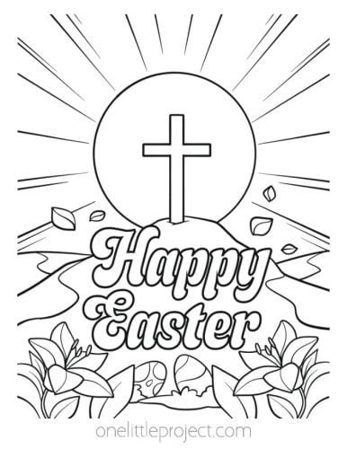 Easter Coloring Pages Free Printable Easter Coloring Sheets