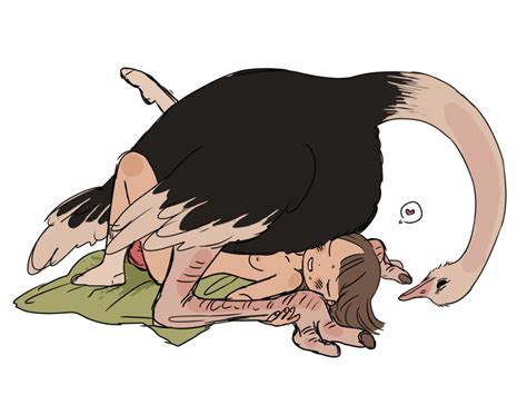 Ikuta Semi Original 1girl Bestiality Bird Breasts Brown Hair