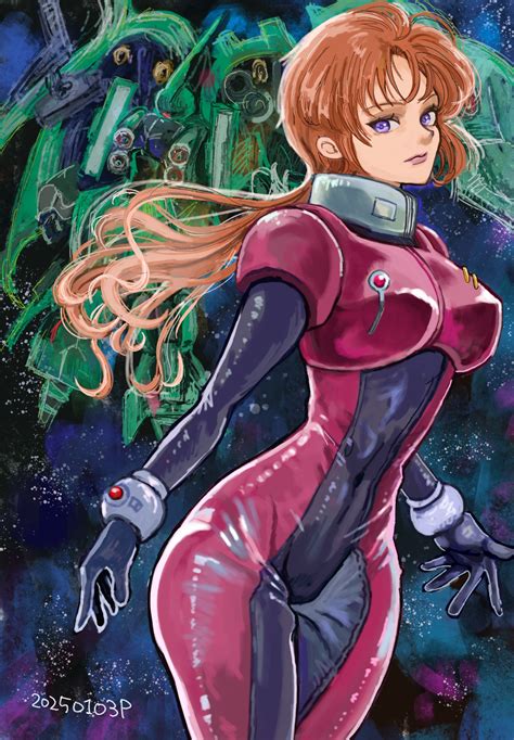 Marida Cruz And Kshatriya Gundam And 1 More Drawn By Okrdisk2000