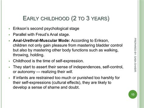 Eirk Eriksons Stages Of Psychosocial Development Pptx