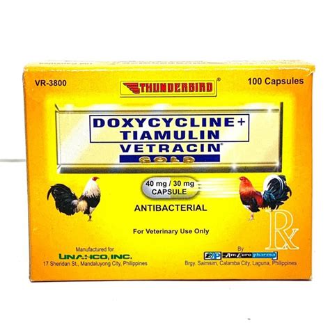 [fcr Agrivet] Vetracin Gold Capsule For Gamefowl Para Sa Manok Panabong Fighting Cock